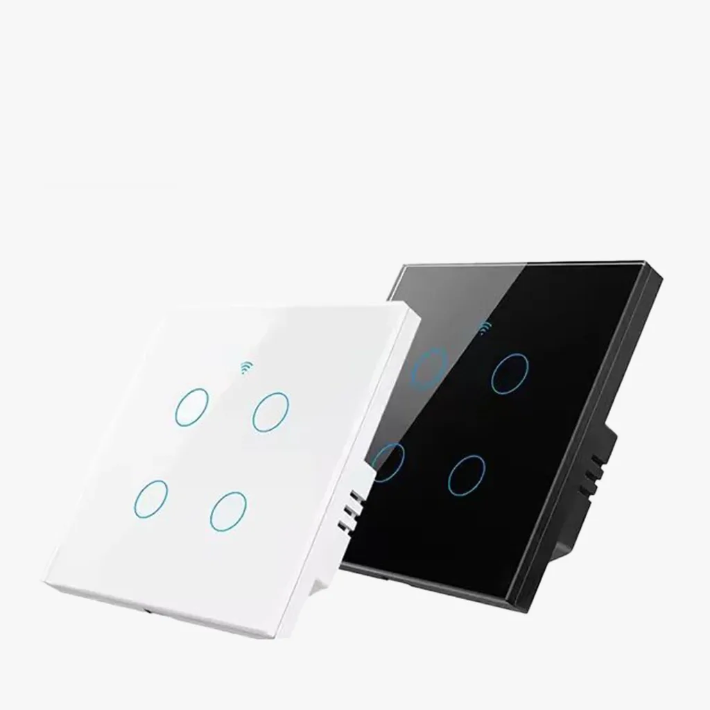4-Gang Tuya Control Wifi Smart Switch for Modern Homes