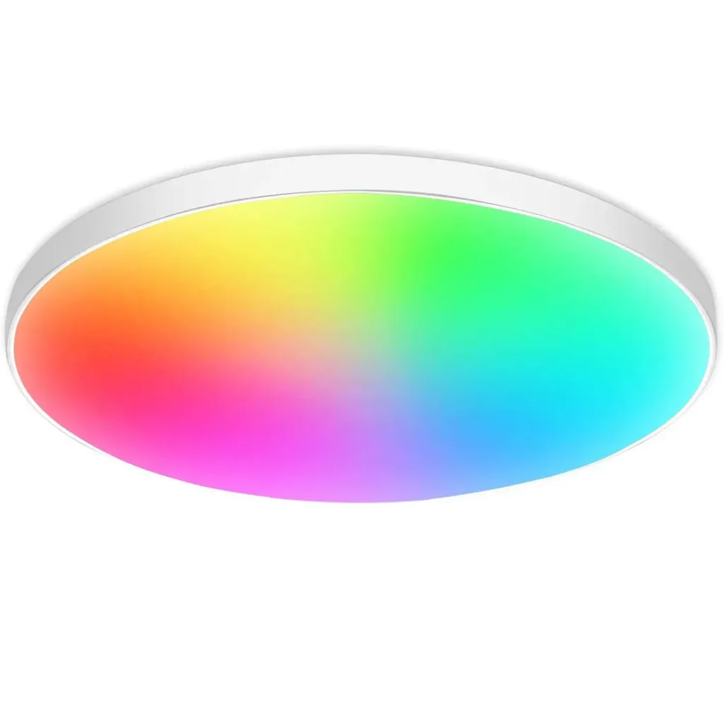 Smart RGB LED Ceiling Light with WiFi, Alexa, Google Compatible